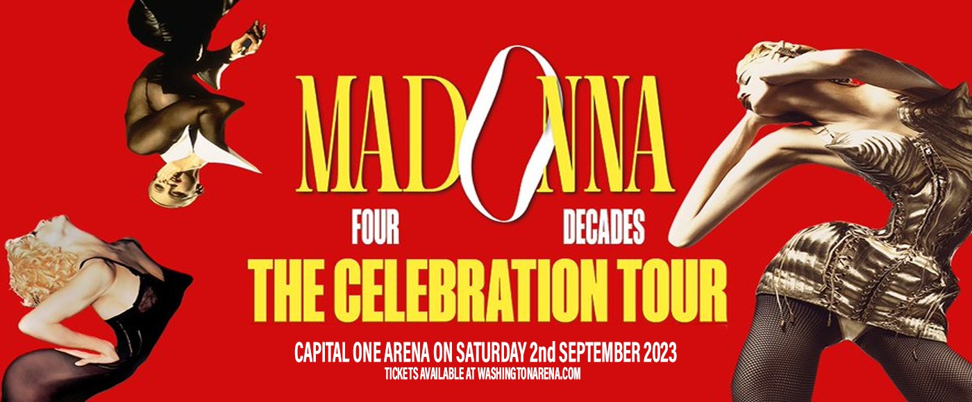 Madonna Tickets | 2nd September | Capital One Arena | previously ...